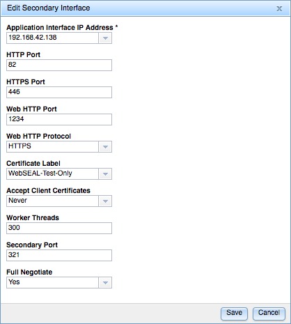 Configure ISAM to listen on multiple interfaces and ports – Philip Nye