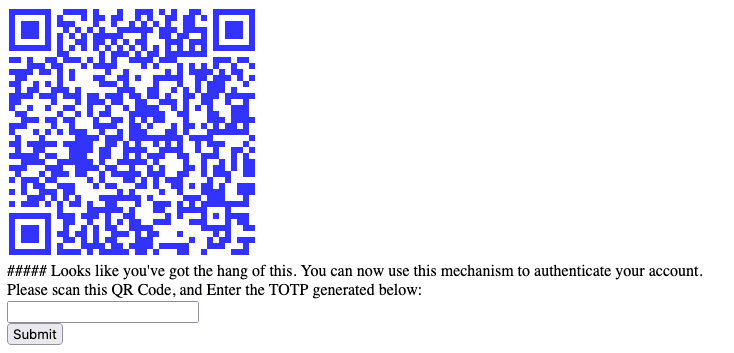 Customize The Enroll Totp Qr Code Philip Nye